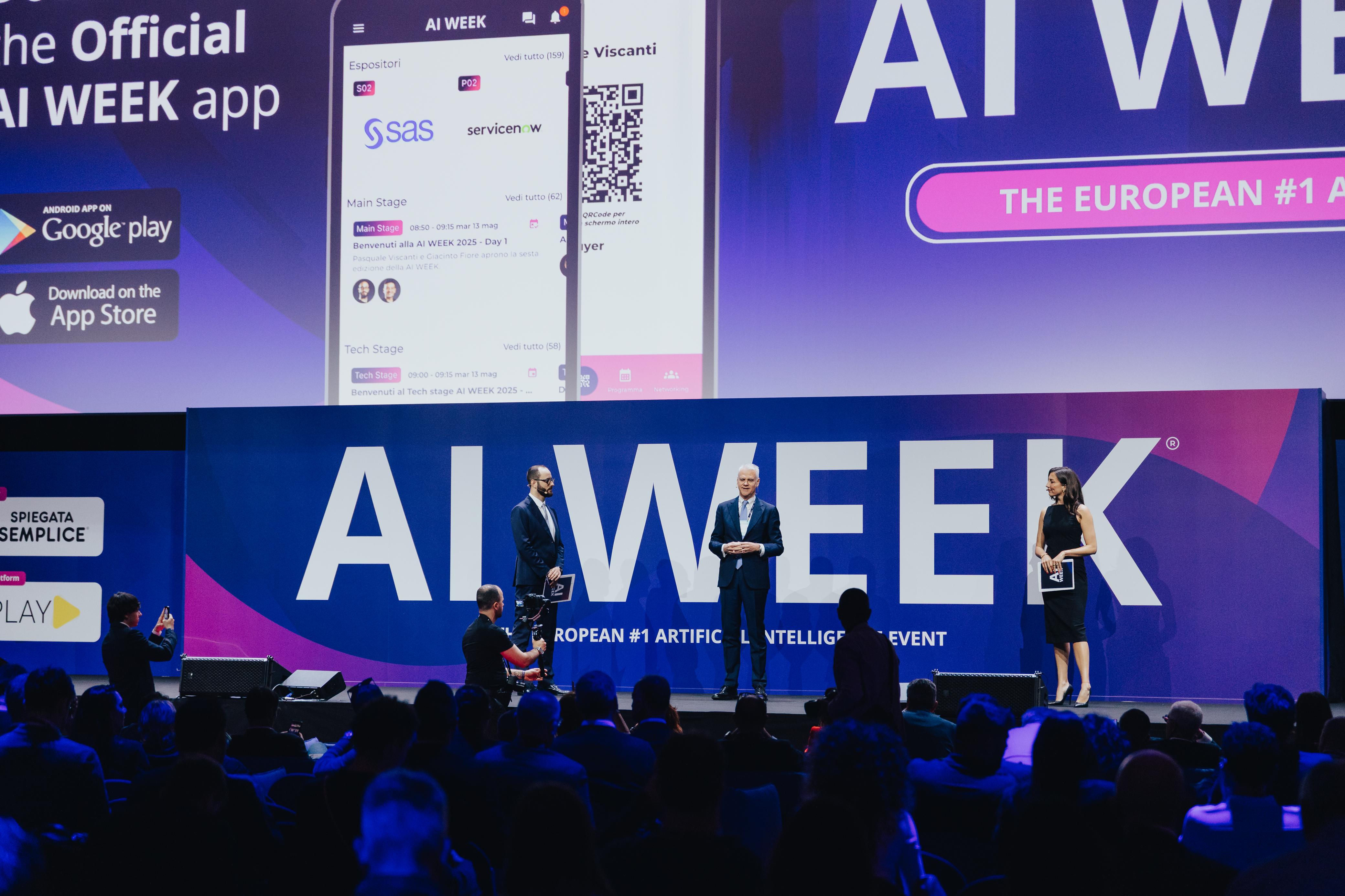 AI WEEK, il Dipartimento alla Fiera sull’intelligenza artificiale di Milano